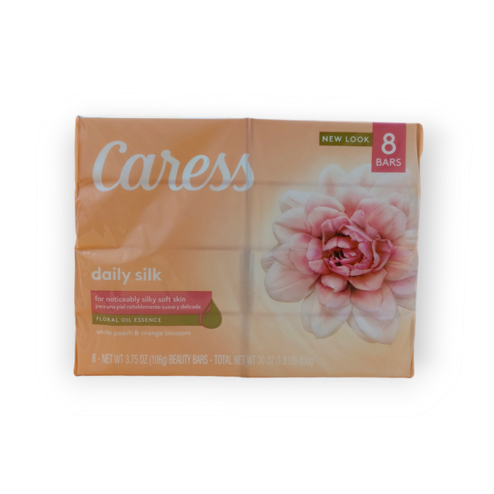 (USA) Caress Daily Silk Beauty Bar Soap. 8 Bars. | Lazada PH