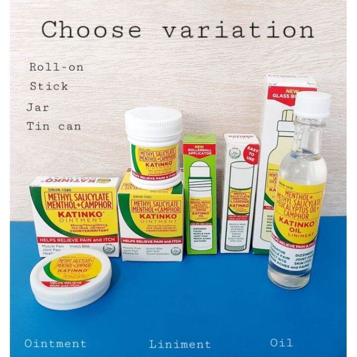 Katinko oil liniment choose variation | Lazada PH