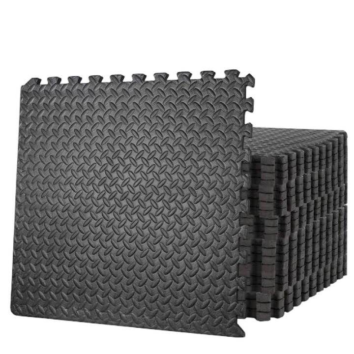 COD 24x24 inch mat heavy duty interlocking floor matting gym rubber ...