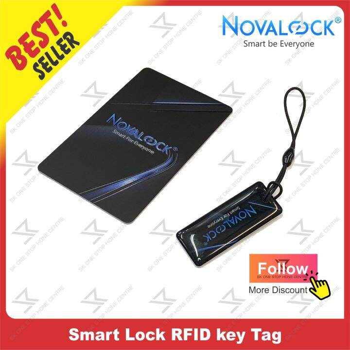 Novalock Key card tag fob RFID KEY TAG for Samsung / Yale/ St guchi ...