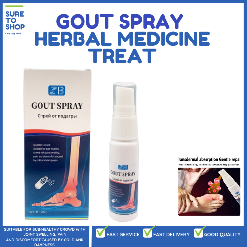 ZB Gout Spray Treatment Relief for Gout and Arthritis Herb Extract Gout ...
