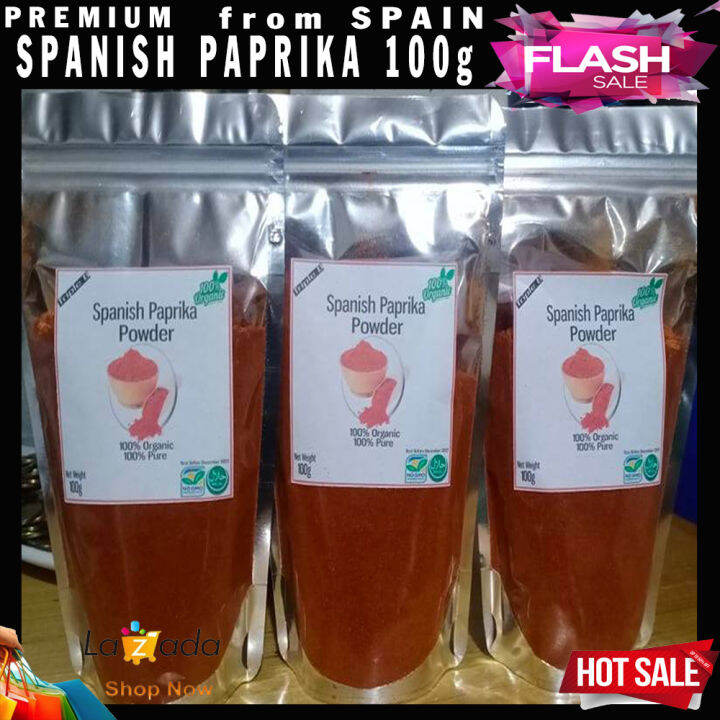 Spanish Paprika Powder (SPAIN) -100 grams | Lazada PH