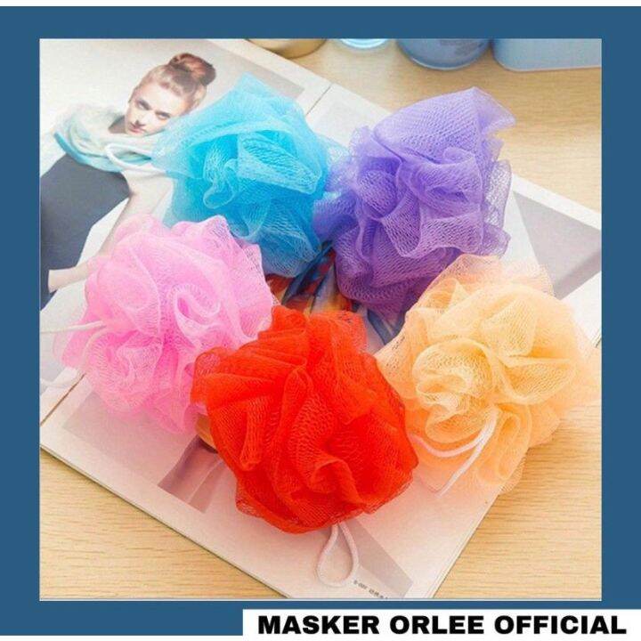 SPON MANDI 12g (agak tebal) 1 warna dan mix 3 warna ORIGINAL | Lazada ...