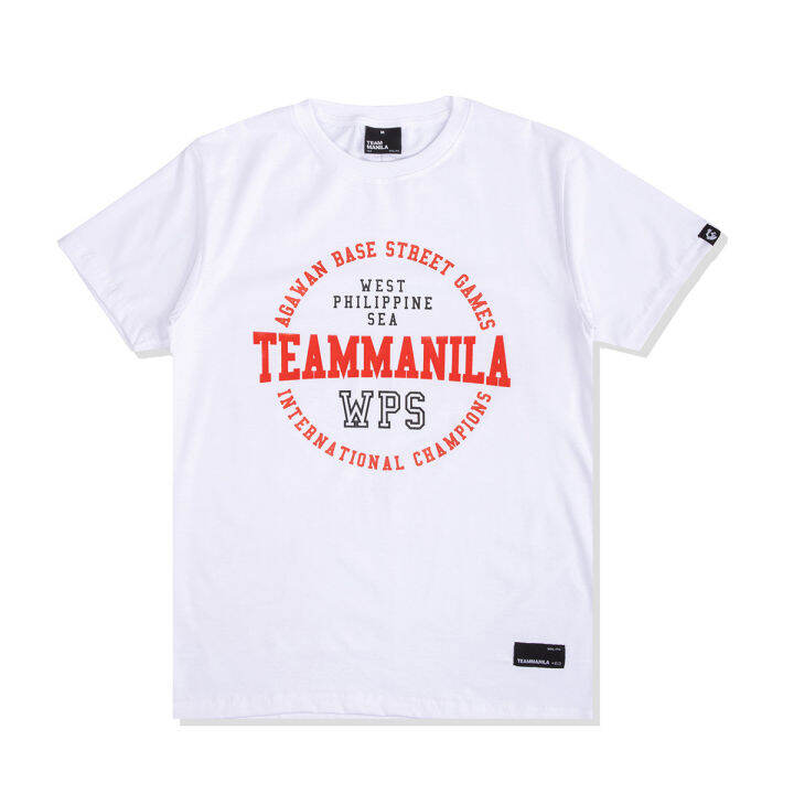 TEAM MANILA AGAWAN BASE TSHIRT WHITE | Lazada PH