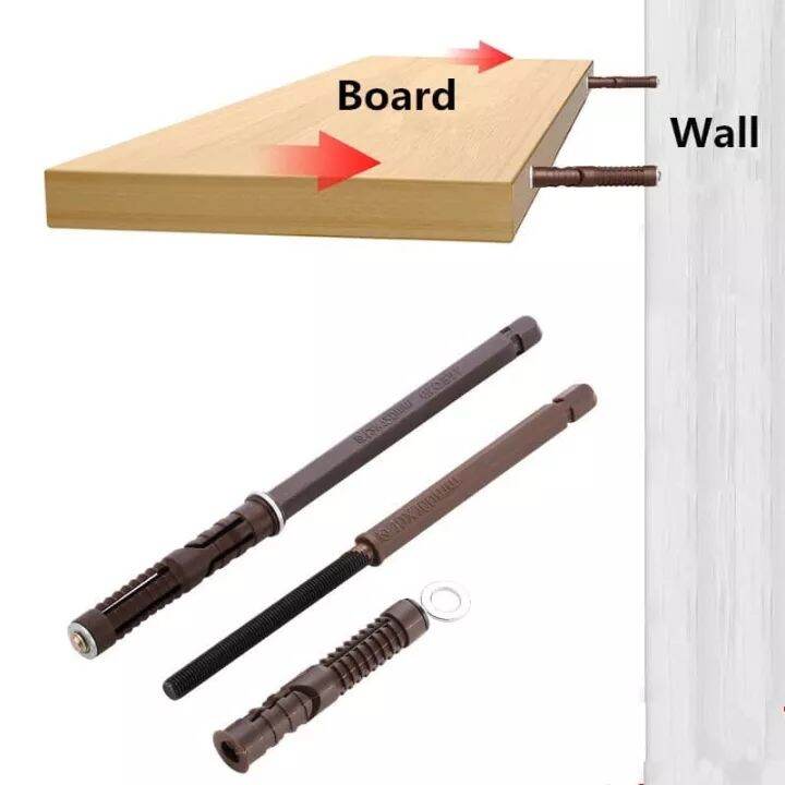 1pcs Concealed Plank Support Wall Shelf Invisible Nails Fixed Support ...