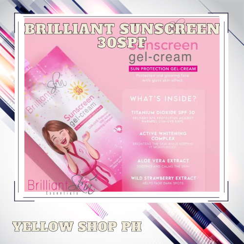 Brilliant Skin Sunscreen Sachet 30 SPF | Lazada PH