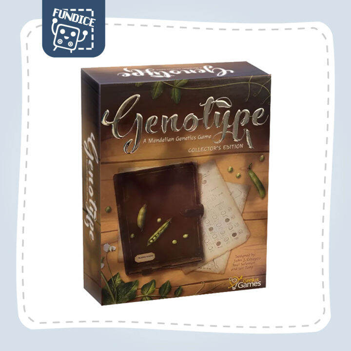 Fun Dice: Genotype: A Mendelian Genetics Game Collector’s Edition Board ...