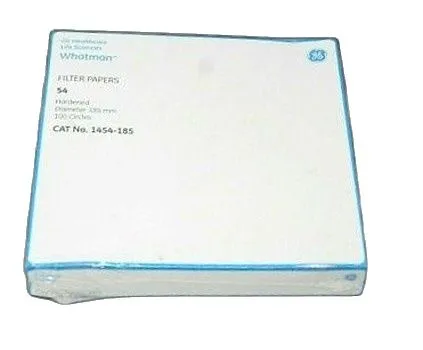 Whatman No. 54 Quantitative Filter Papers Hardened Low Ash 125mm ...