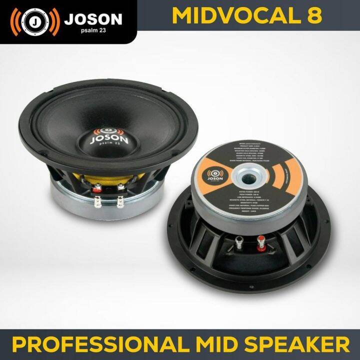 New Original Joson Mid Vocal 8 (Professional Inches Speaker) | Lazada PH