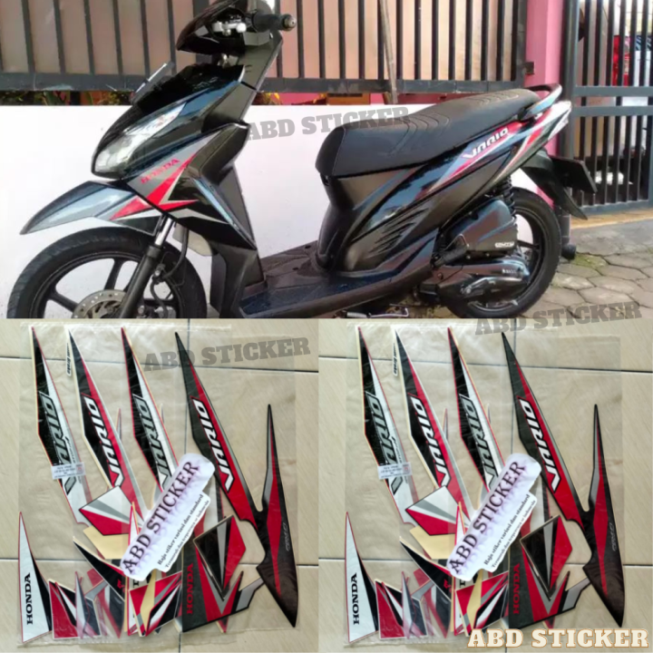 Striping Stiker Vario 110 LED 2017 2018 Stiker Motor vario 110 fi 2017 ...