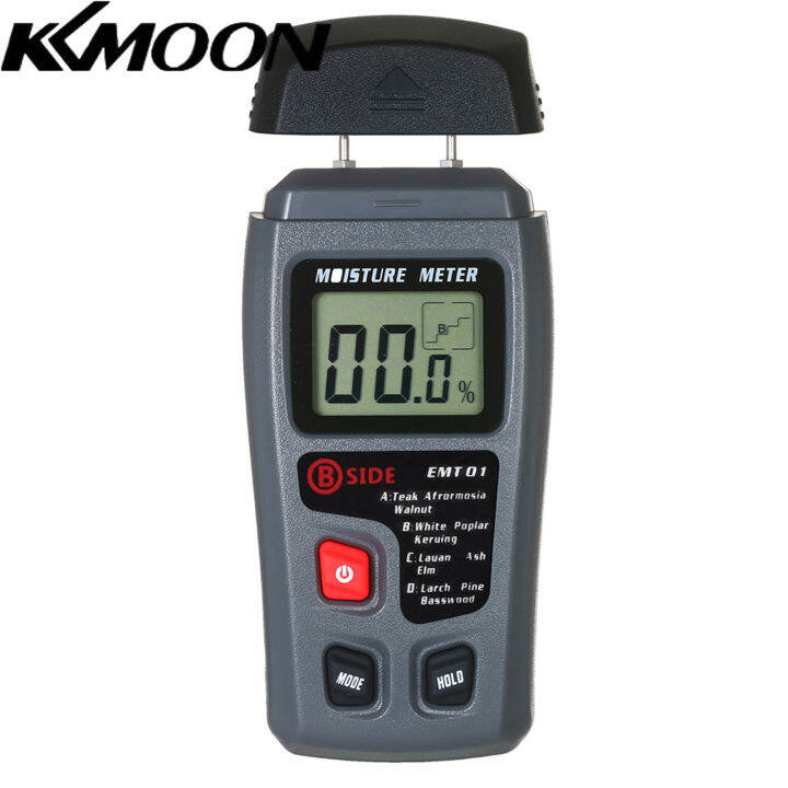 Wood Moisture Test Moisture Meter 4 Modes Portable Hygrometer Pin Type ...