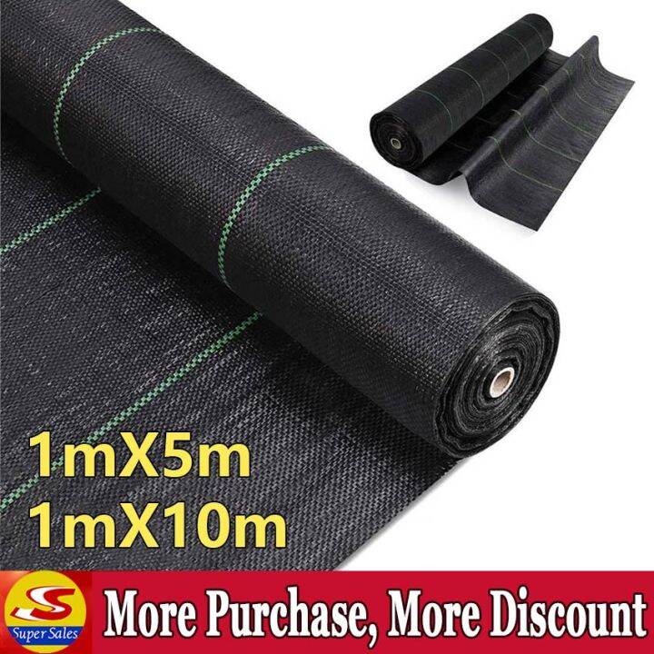 SuperSales】Weed Cloth Control Garden Anti Grass Cloth Farm Weed Barrier ...