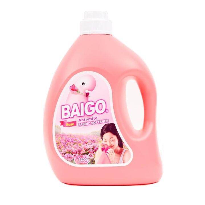 Baigo Rose Scent Anti-Mite Fabric Softener 3.2kg {Made In Taiwan ...
