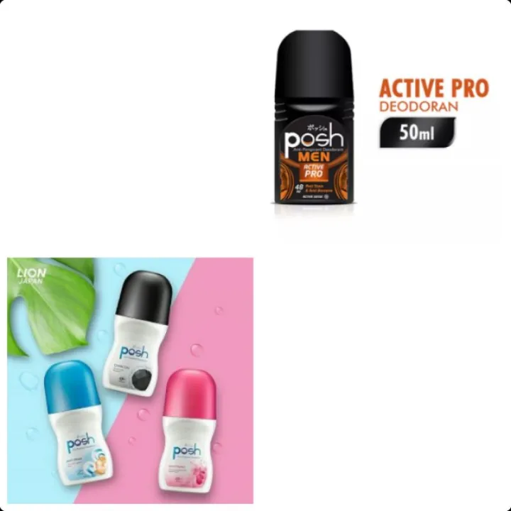 posh deodorant roll on 50 ml | Lazada Indonesia