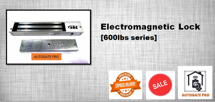 Electromagnetic Lock [600lbs series] | Lazada