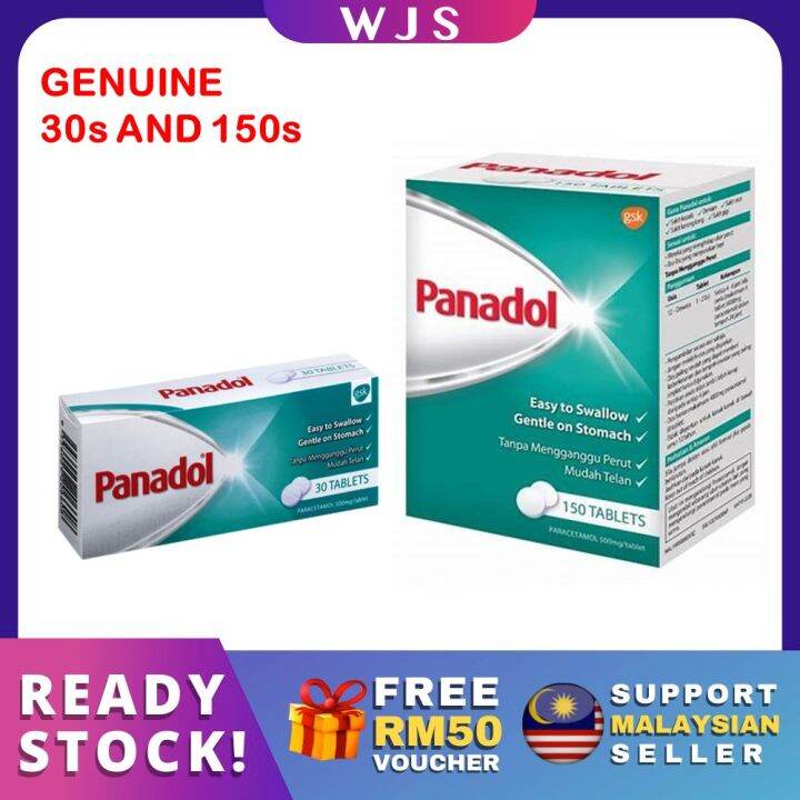(30S AND 150S) WJS Panadol Regular Coated Panadols Panadol Green ...
