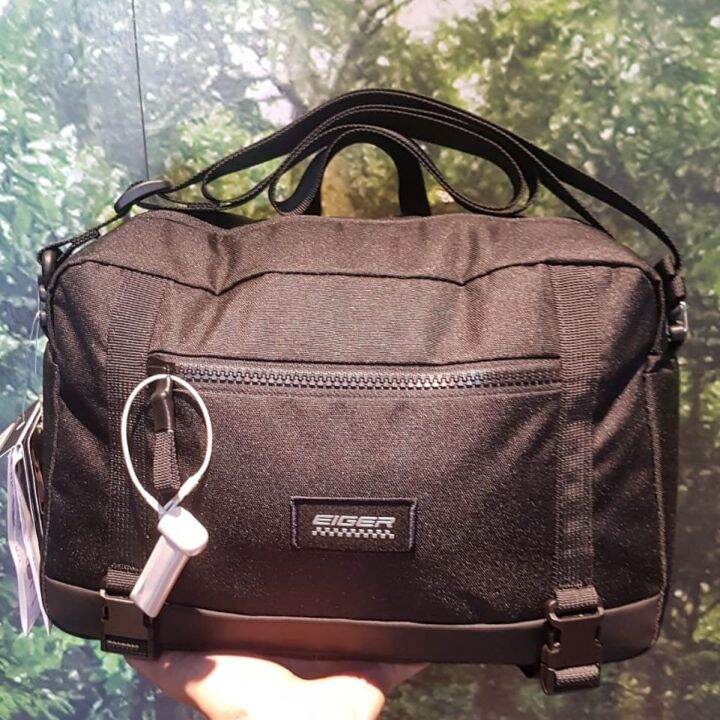 ORIGINAL TAS EIGER RICAMP MINI SIDE BAG 1.0, BLK, 7L | Lazada Indonesia