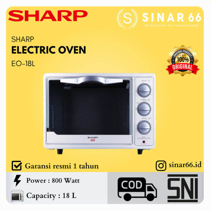 SHARP EO-18L ELECTRIC OVEN | Lazada Indonesia