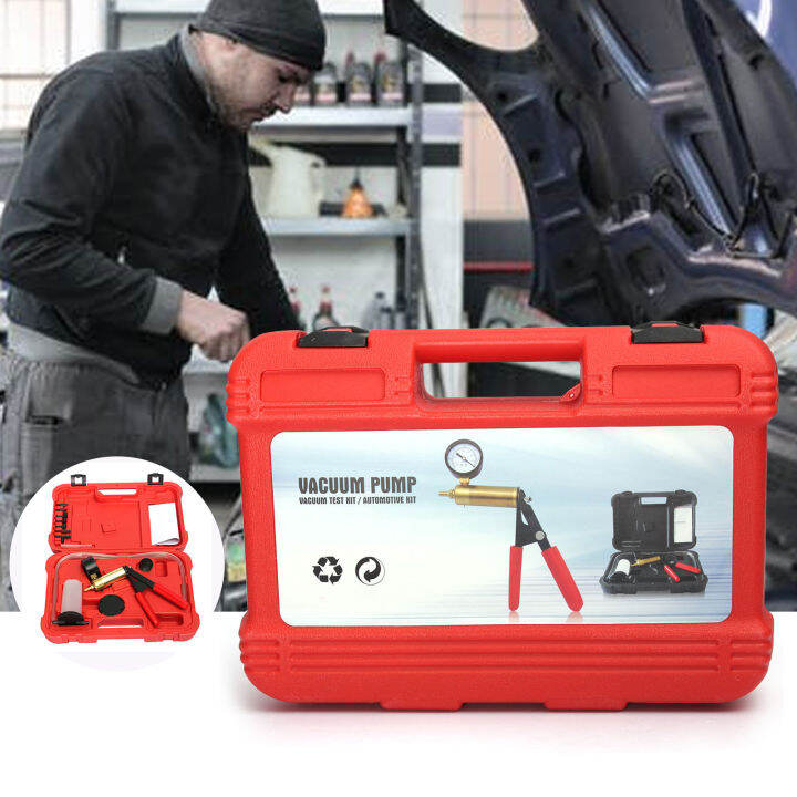 BO YIN Automobile Manual Vacuum Pump Pumping Dual-use Negative Pressure Suction Brake Oil ...