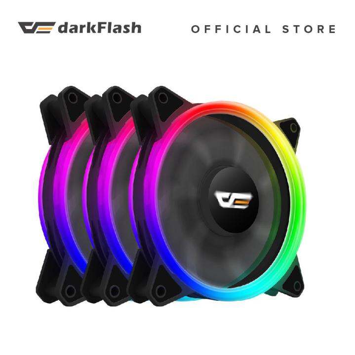 darkFlash DR12 PRO RGB Fan Only (Set of three) (controller hub and ...