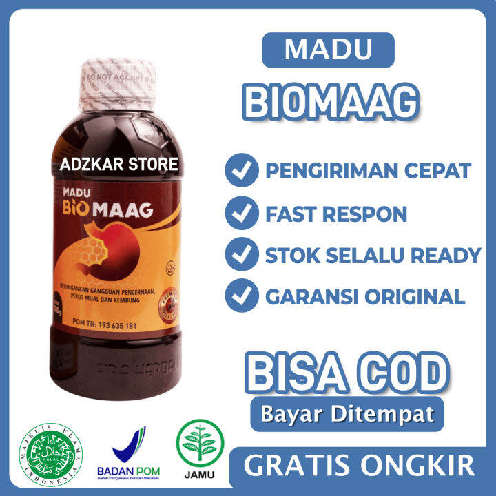Madu Bio Maag Asam Lambung Biomaag Asli Obat Asam Lambung Kronis dan ...