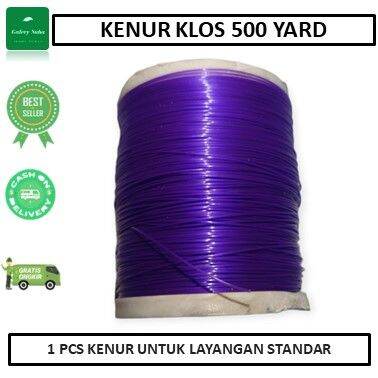 Tali Kenur Layangan Klos 500 Yard Bogel | Lazada Indonesia