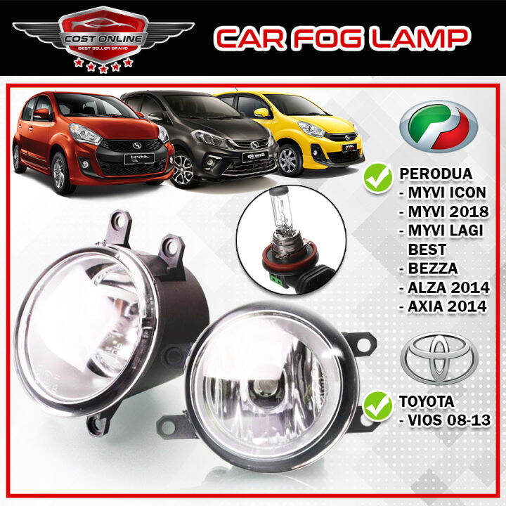 OEM Original Foglamp For Perodua Myvi Lagi Best / Myvi Icon / Myvi 18 ...