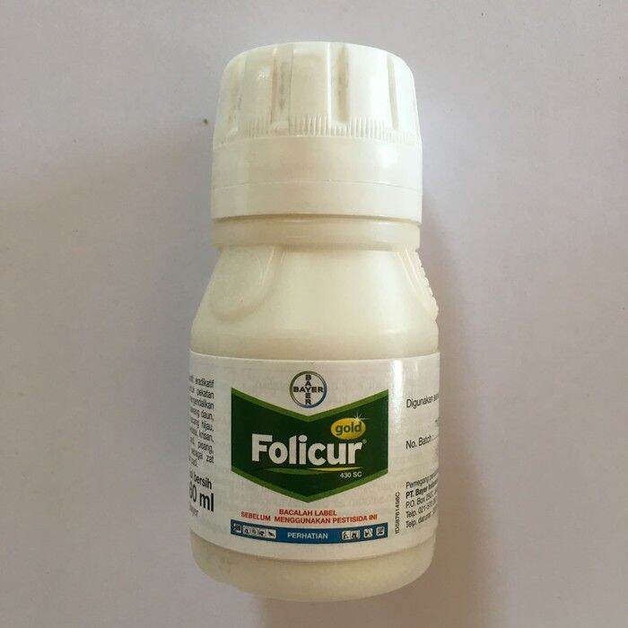 Folicur Gold 60ml Fungisida Hawar Daun Busuk Batang Busuk Akar | Lazada ...
