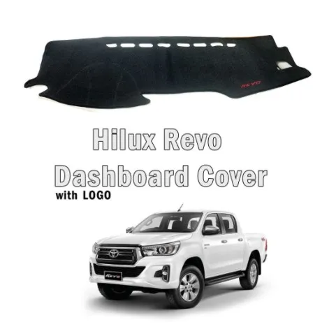Dashboard Cover Dashmat For Toyota Hilux REVO 2015-2019 Board Cover Pad ...