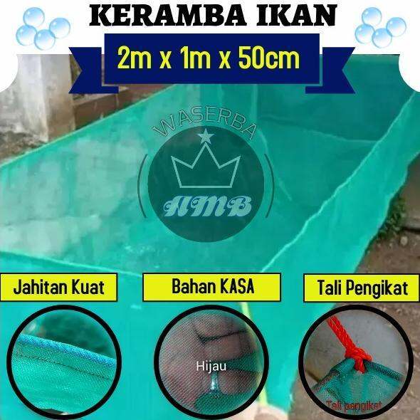 Jaring Keramba Ikan Hapa Ukuran 2M X 1M X 50Cm | Lazada Indonesia
