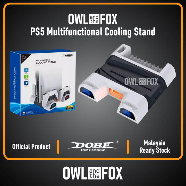 DOBE PS5 Multifunction Cooling Stand PS5 Console Cooling fan Vertical ...