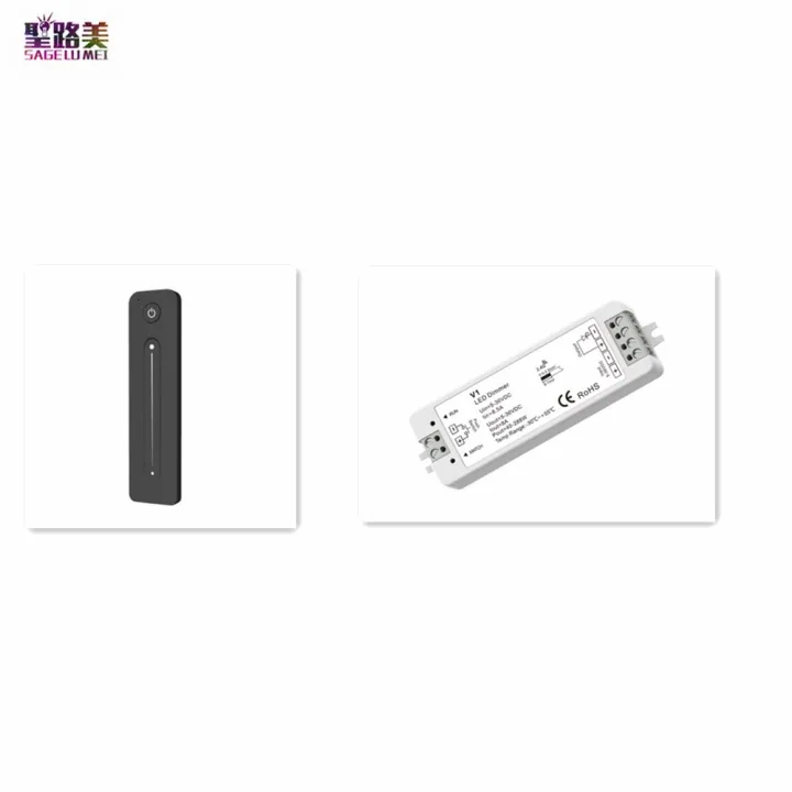 V1 1CH*8A 5-36VDC CV Controller Push-Dim 12V 24V LED Dimmer , 1 Zone ...