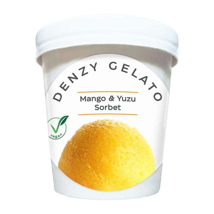 Denzy Gelato Mango And Yuzu Sorbet | Lazada Singapore