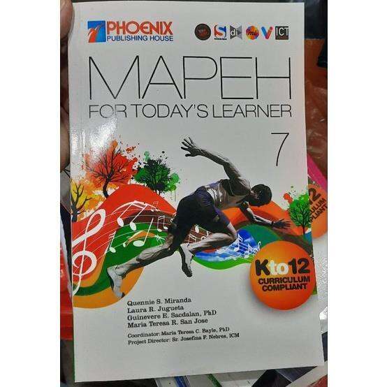 MAPEH For todays Learners 7 to 10 kto12 | Lazada PH