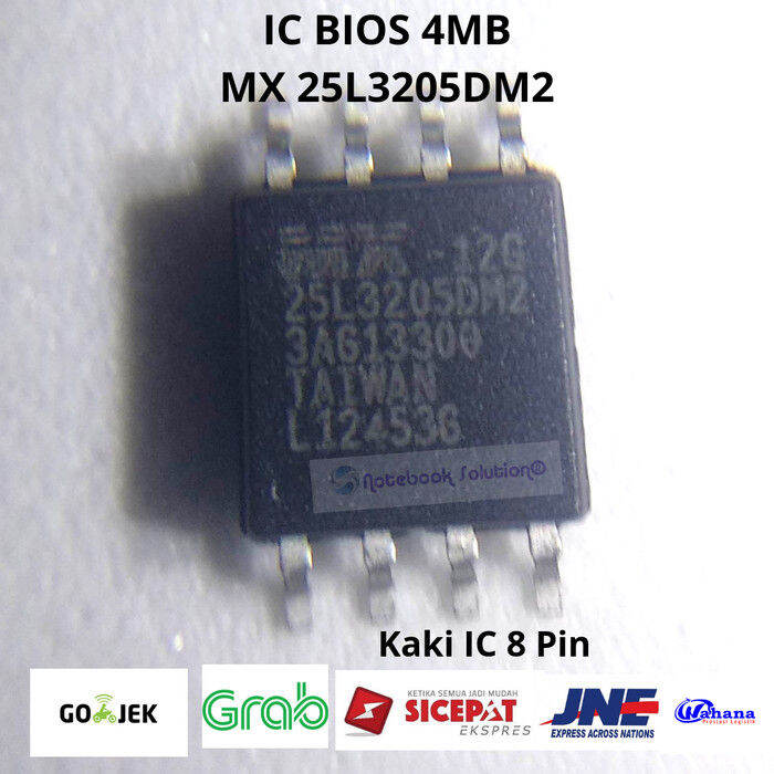 IC BIOS 4MB Kaki 8 Pin MX 25L3205DM2 untuk Labtop, Router, dll | Lazada Indonesia