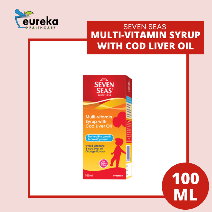 SEVEN SEAS MULTIVITAMIN SYRUP WITH COD LIVER OIL 100ML | Lazada