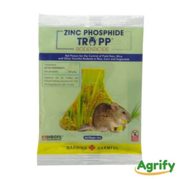 Trapp 10g Zinc Phosphide Rat Bait Rodenticide | Lazada PH