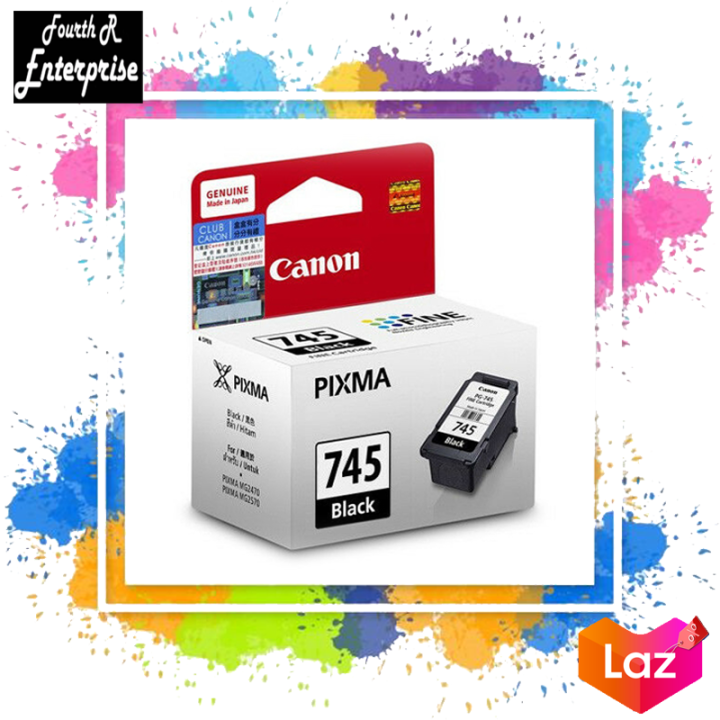 Canon 745 PG-745 Black Pixma Original Ink Cartridge | Lazada PH