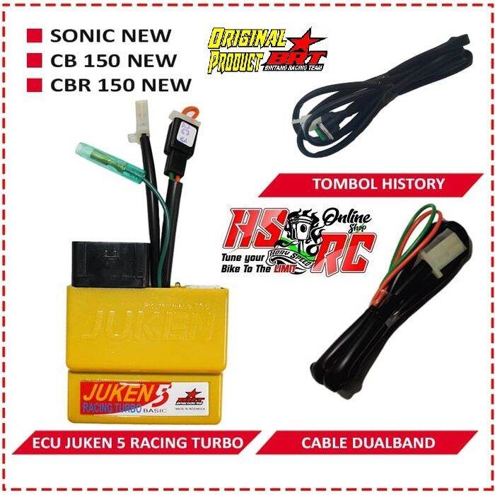 ECU Racing BRT JUKEN 5 Basic Racing Turbo Honda SONIC New CB 150 New ...