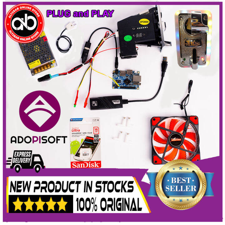 Adopisoft LITE | DIY | Custom wire | Piso Wifi KIT | Orange pi one ...