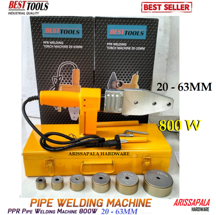 BESTTOOLS Mesin Las PPR 20-63mm Pemanas Sambung Pipa PVC PPR Welding ...