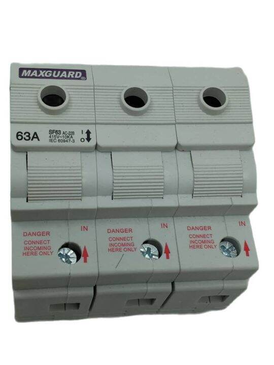 Maxguard 3P Switch Fuse (32A / 63A) | Lazada