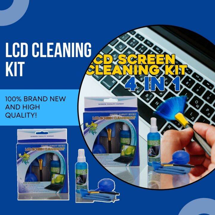 Original 4in1 Screen Facility Expert Lcd Screen Cleaning Kit For Laptop ...