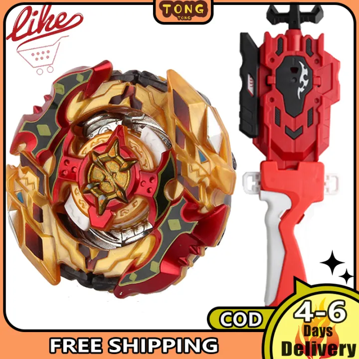 Laike Beyblade Burst B-128 Alloy Cho-Z Spriggan Spryzen B128 with Launcher Handle Set | Lazada PH