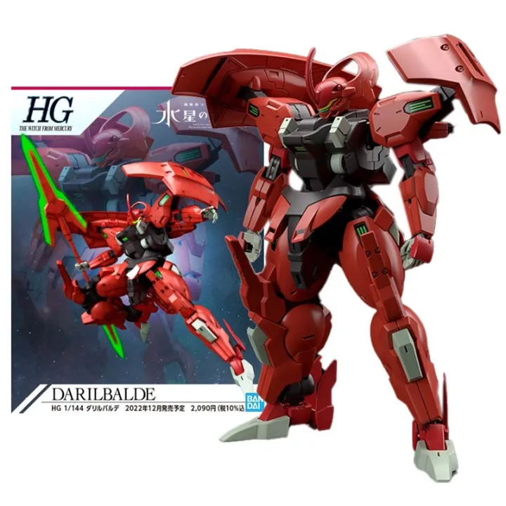 Bandai Original Gundam Model Kit Anime Figure HG Witch From Mercury ...