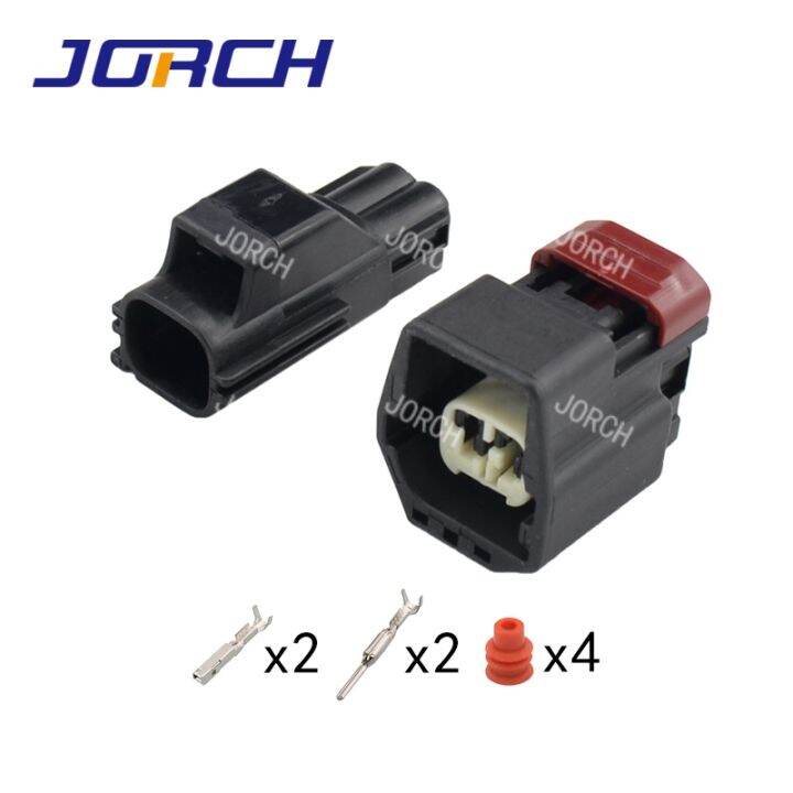 【CW】 2 Pin Electric Plug Wiring Harness Female Male 7283 5548 30 7282 ...