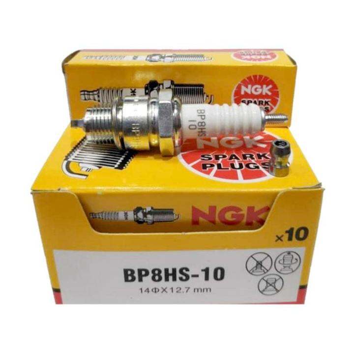 promo SEPULUH ( 10 ) BUSI NGK BP8HS RX KING BARU DRAT ATAS MASIH PUTIH ...