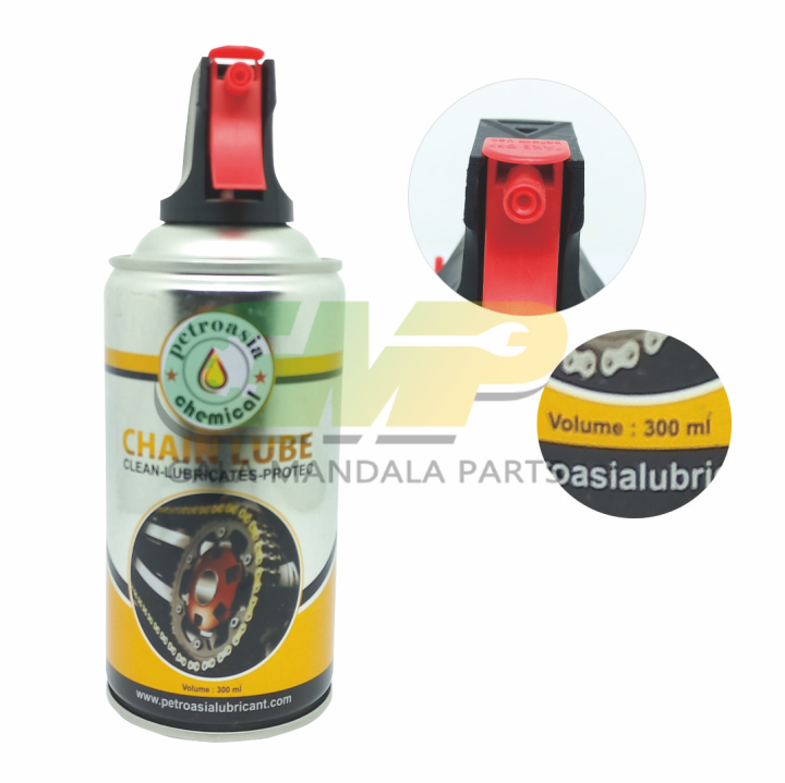 Petroasia Chainlube Pelumas Rantai Lubricant Anti Karat Motor 300ml ...