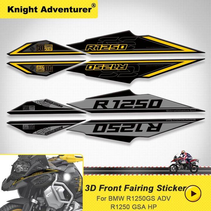 Motorcycle Front Fairing Sticker for BMW R1250GS Adventure 2019 2020 ...