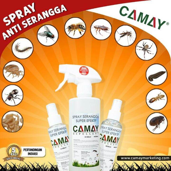 Camay Repellent Spray Penghalau Serangga Anti Serangga Semut, Lipas ...